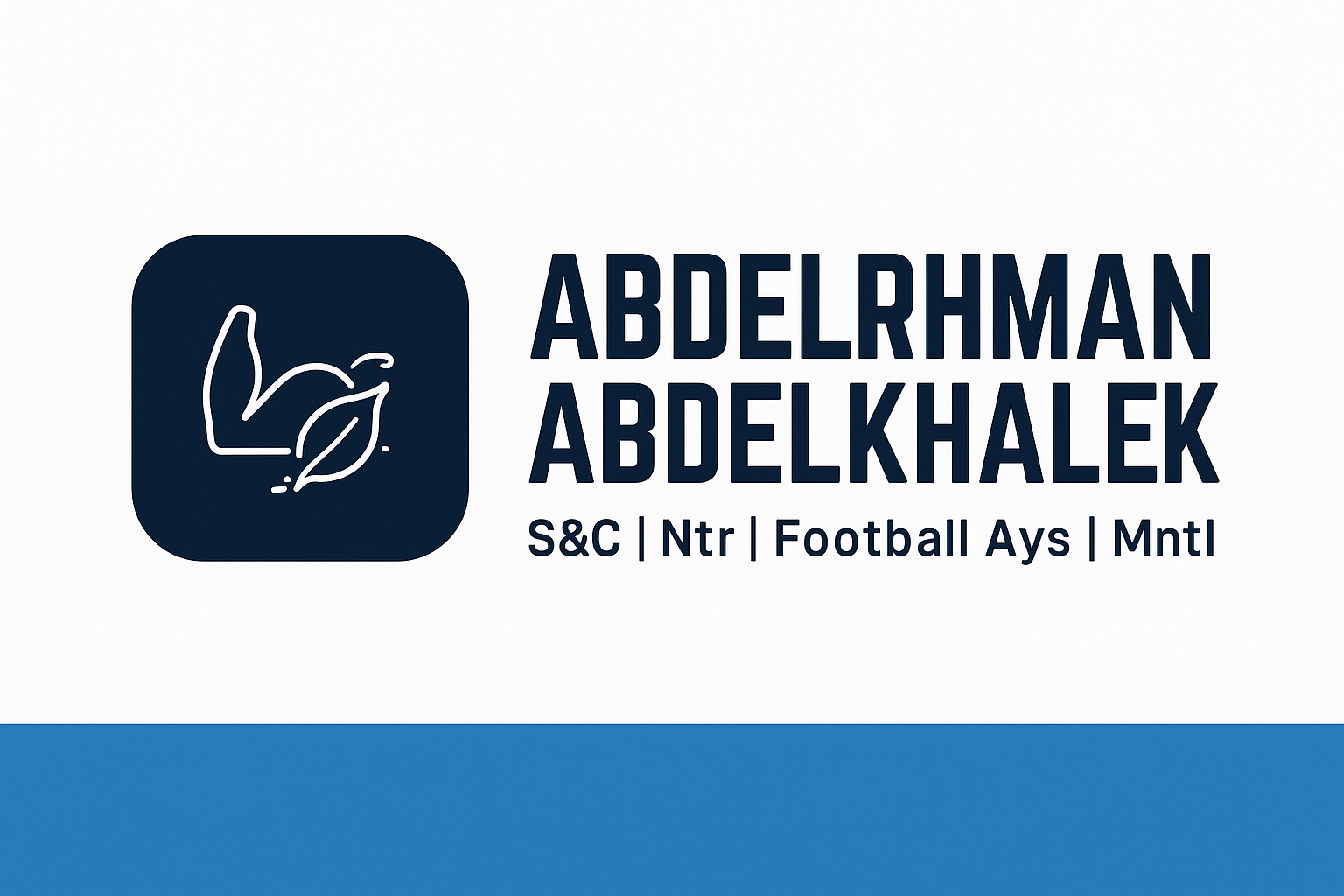 Abdelrahman Abdelkhalek - Performance Coach